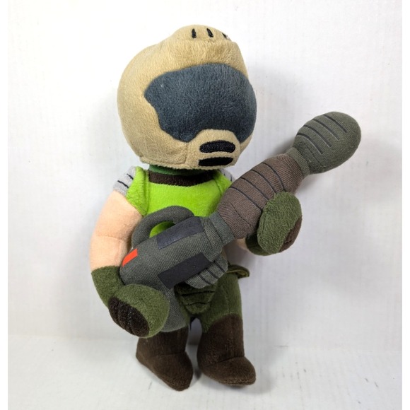 Gaming Heads | Toys | Gaming Heads Doom Space Marine Plush Rare ...
